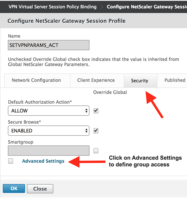 Remote Access with Citrix NetScaler Gateway — Legacy RADIUS Experience