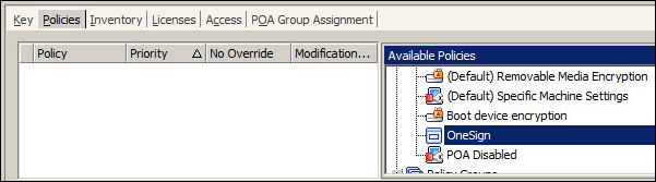 Configuring Sophos SafeGuard Enterprise Disk Encryption