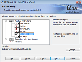 Configuring the Precise Biometrics Combination Smart Card and ...