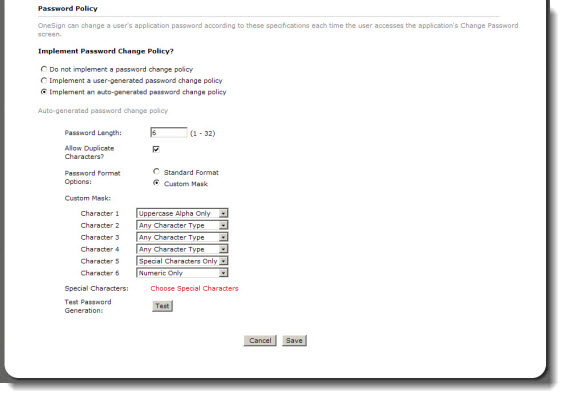 Implementing a Password Policy