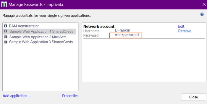 Single Sign-On Security Settings