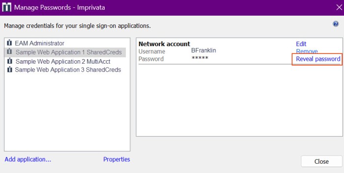 Single Sign-On Security Settings