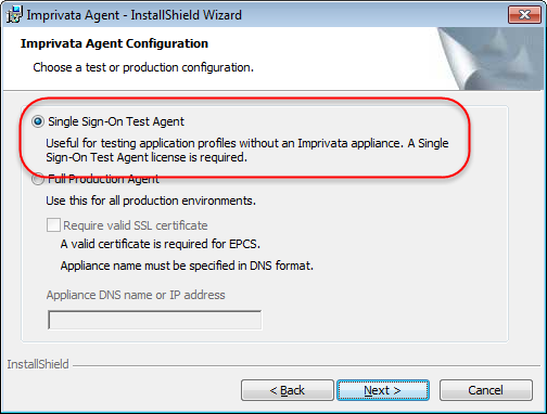 Testing Application Profiles